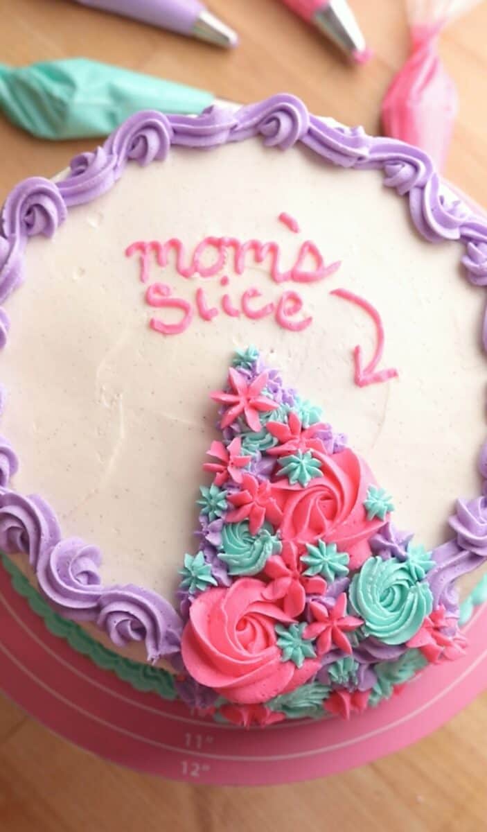 Celebrate Mother's Day with a 'Mom’s Slice' cake — a sweet idea where ...