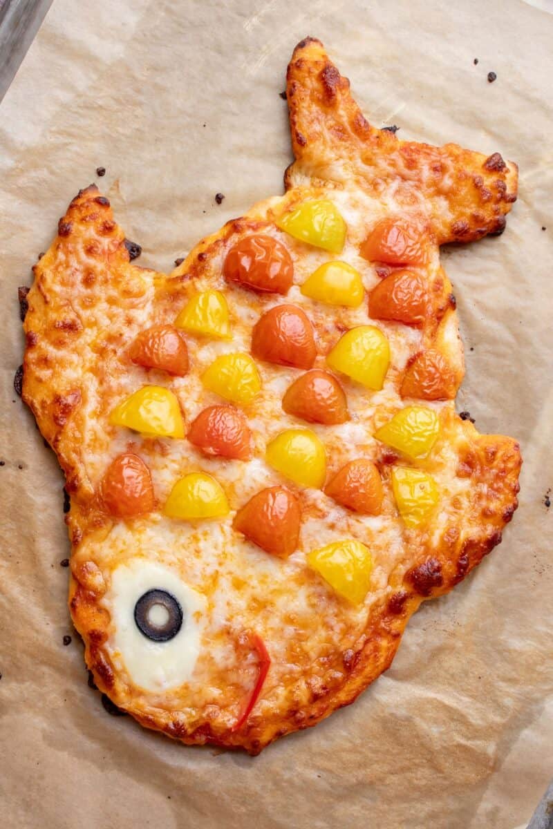 This Fish-Shaped Pizza Might Be the Cutest Dinner Ever