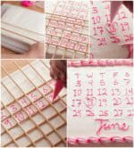 How to Make a Calendar Cake